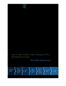 Summary of FEMA Public Assistance Reimbursement Process for Local Gov't ...